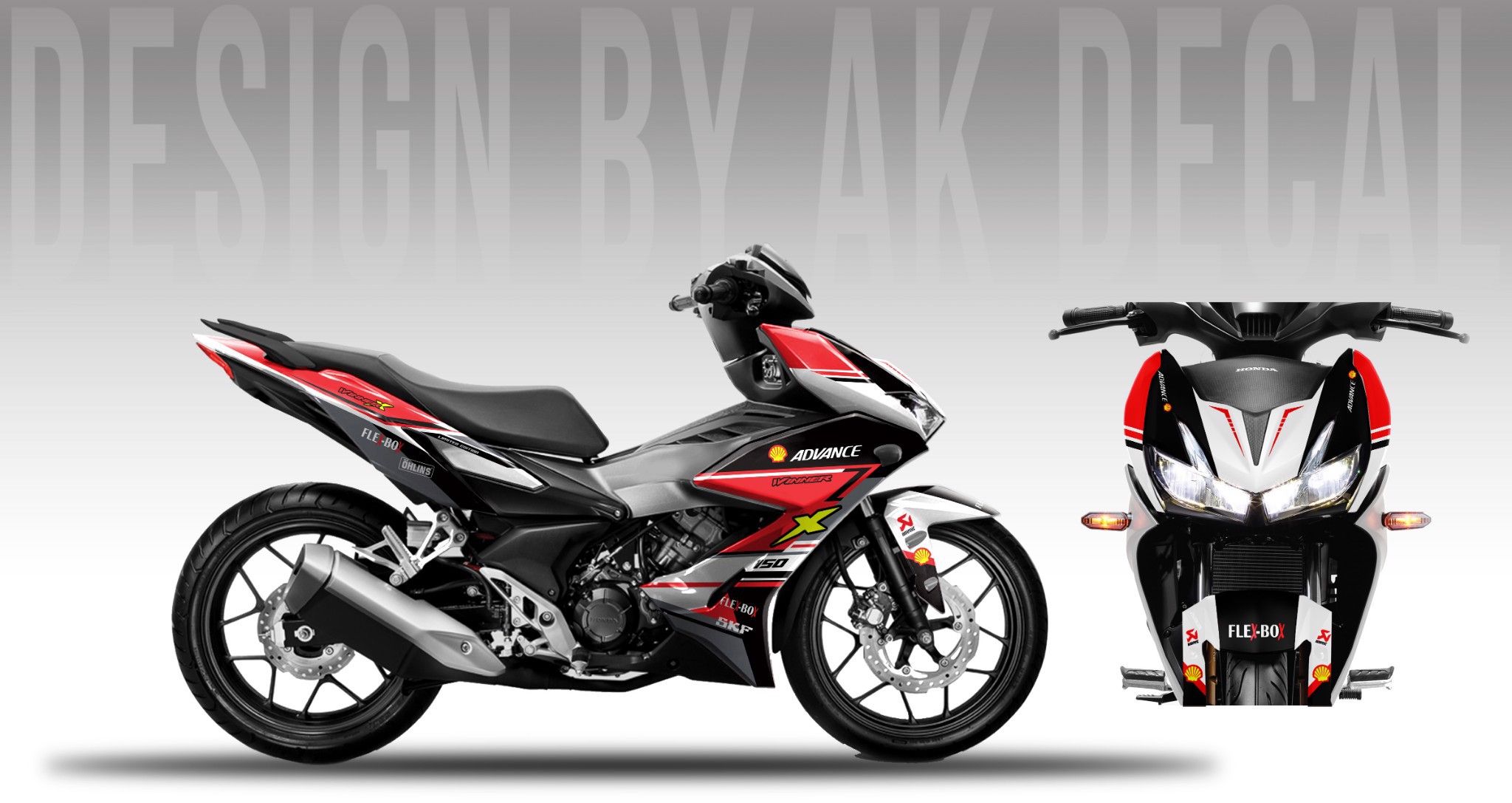 HONDA WINNER X - 008 DEMO – AK DECAL