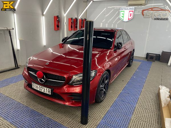 MERCEDES C300 - 10 WRAP GREEN – AK DECAL