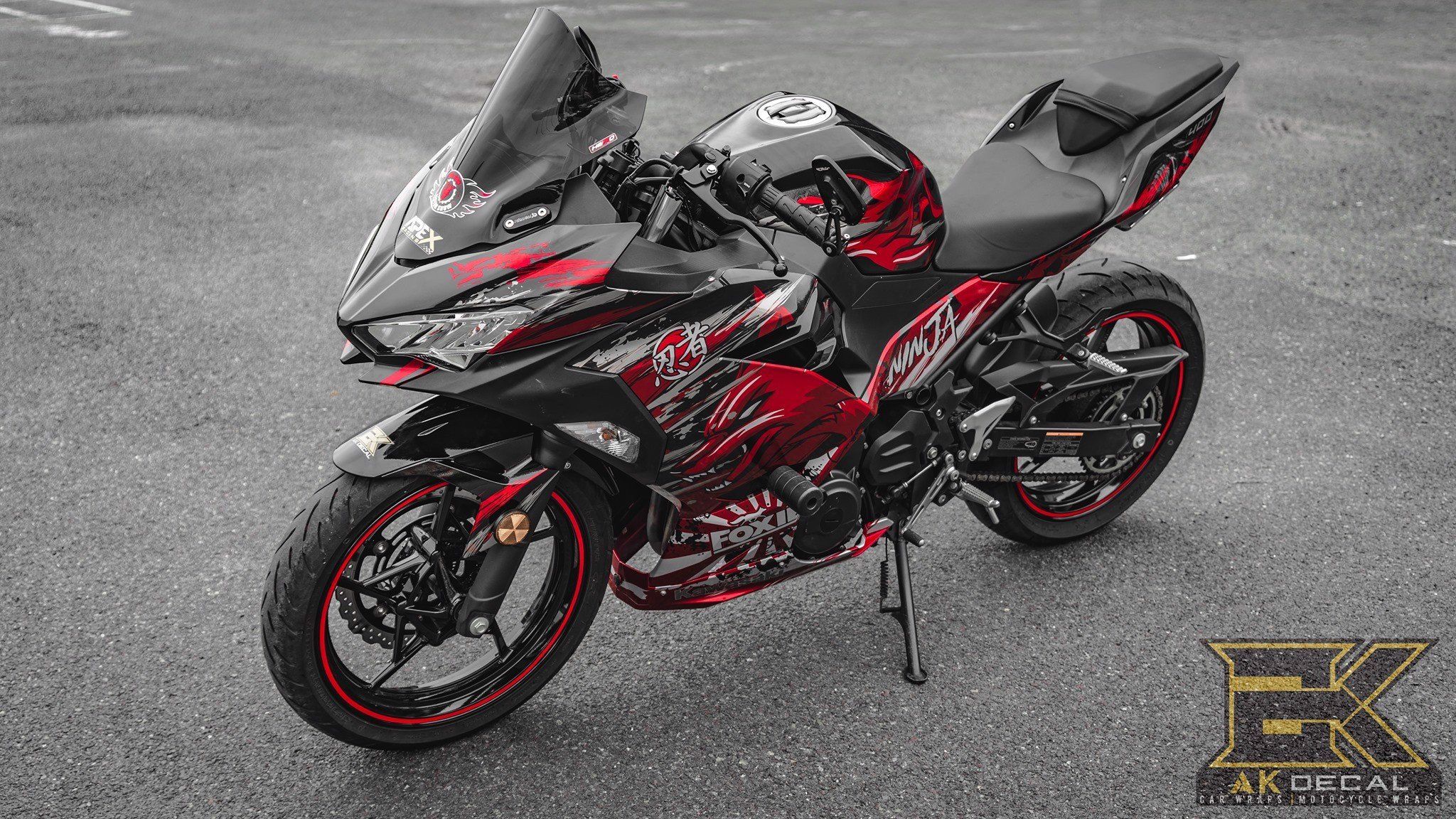 KAWASAKI NINJA 400 - 015 – AK DECAL