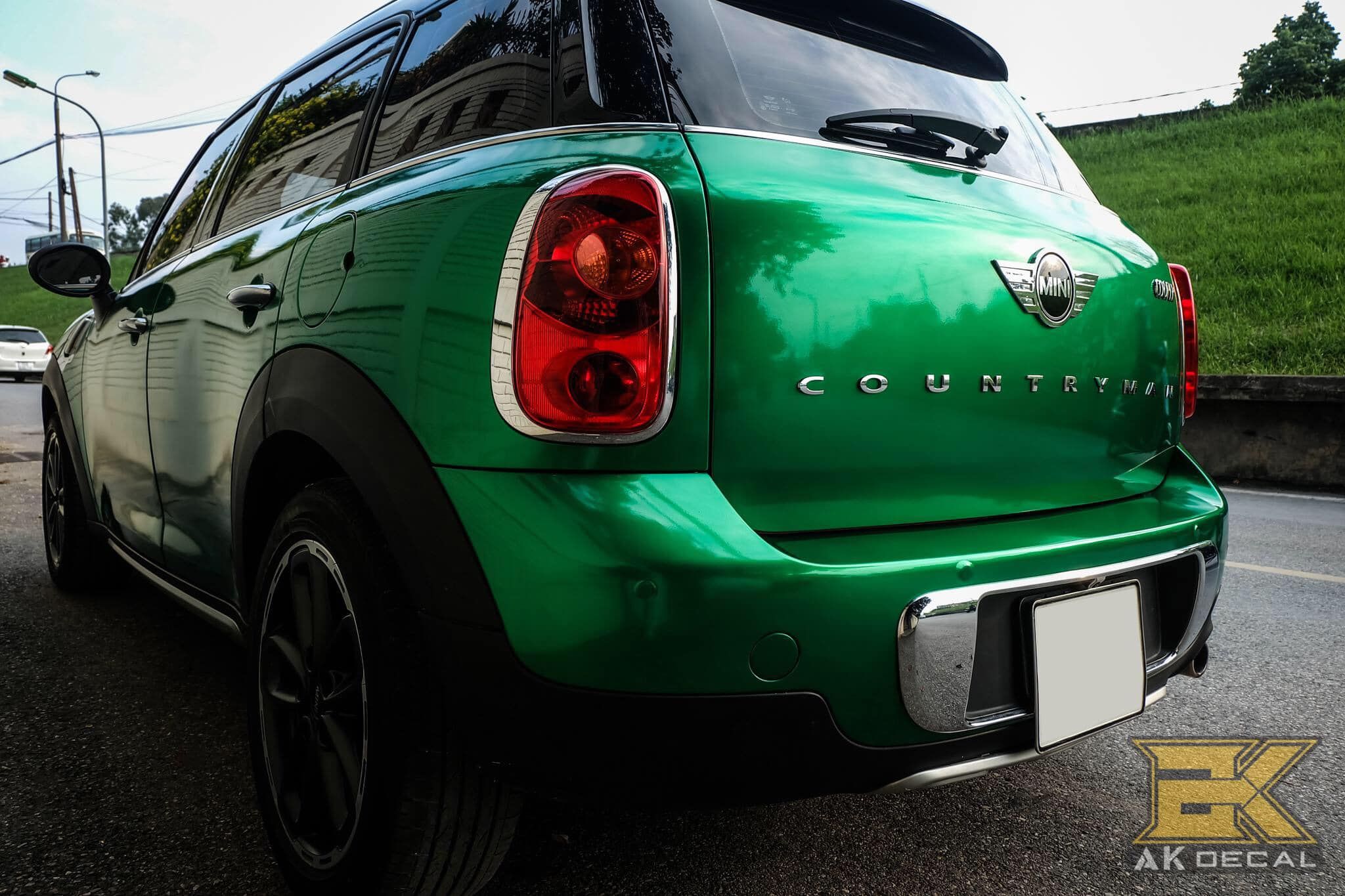 MINI COOPER COUNTRYMAN - 01 WRAP GREEN – AK DECAL