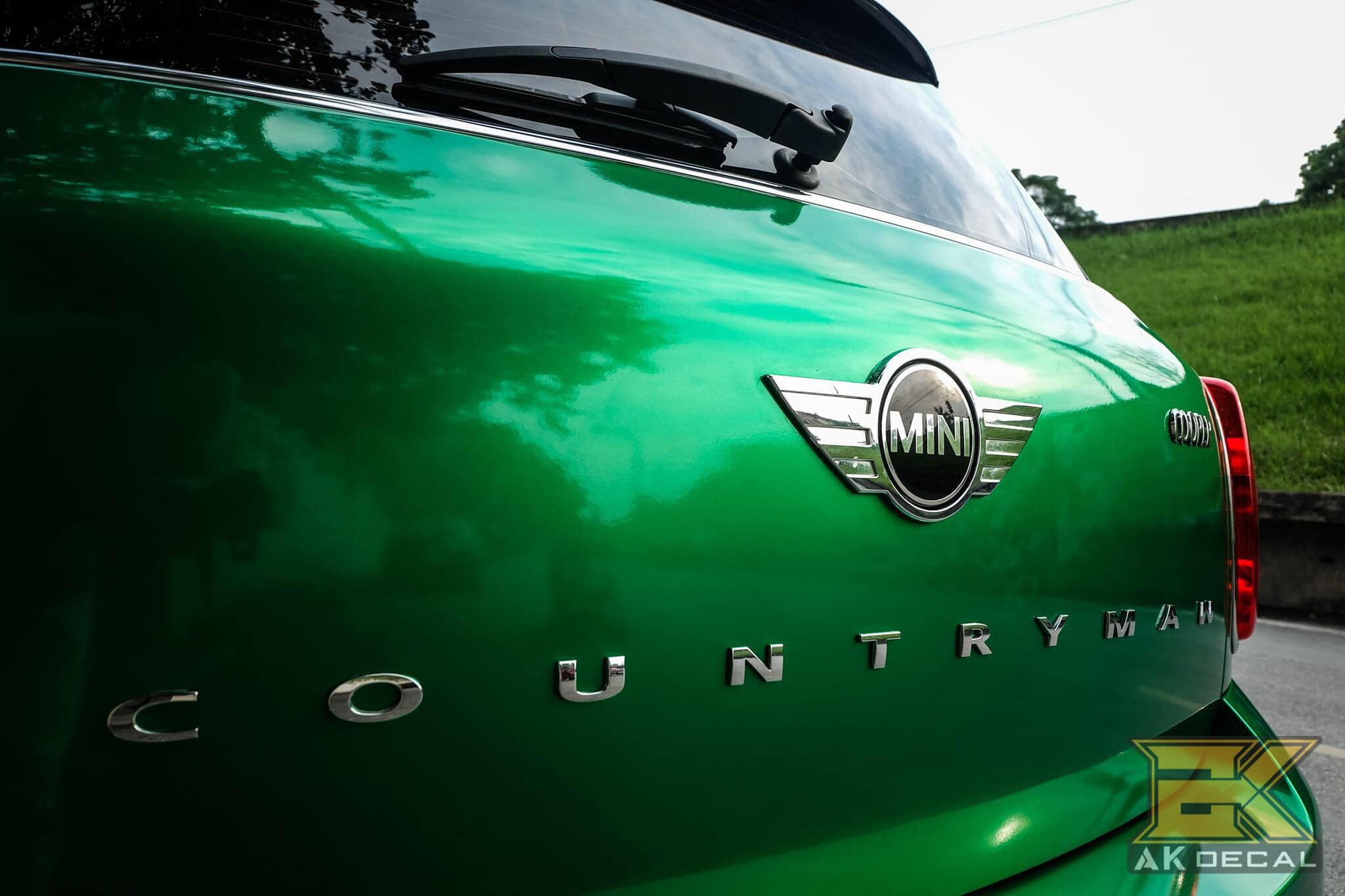 MINI COOPER COUNTRYMAN - 01 WRAP GREEN – AK DECAL