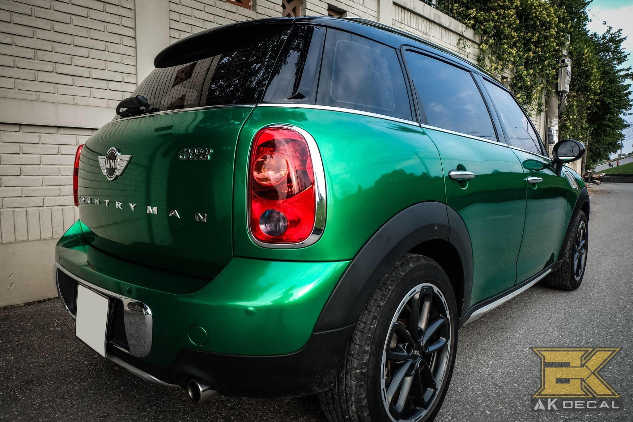 MINI COOPER COUNTRYMAN - 01 WRAP GREEN – AK DECAL
