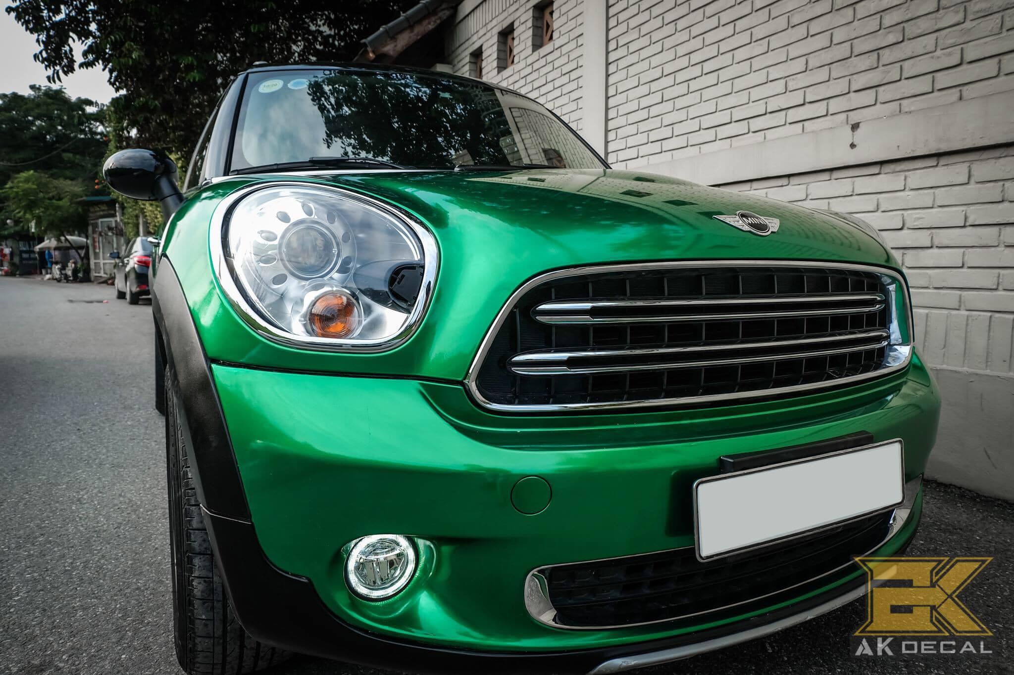 MINI COOPER COUNTRYMAN - 01 WRAP GREEN – AK DECAL