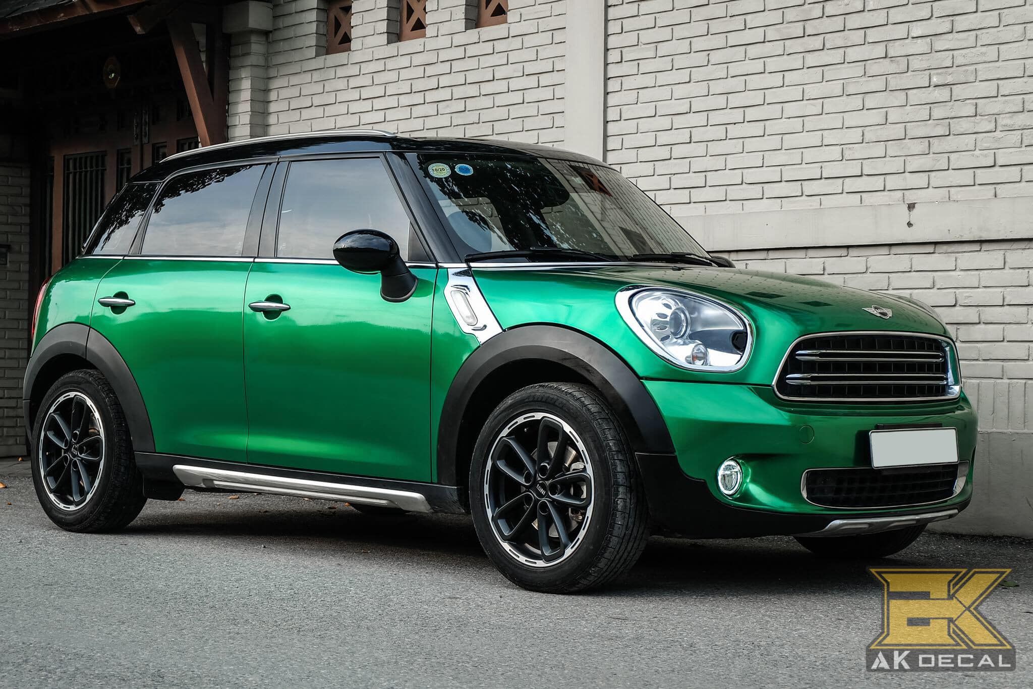 MINI COOPER COUNTRYMAN - 01 WRAP GREEN – AK DECAL
