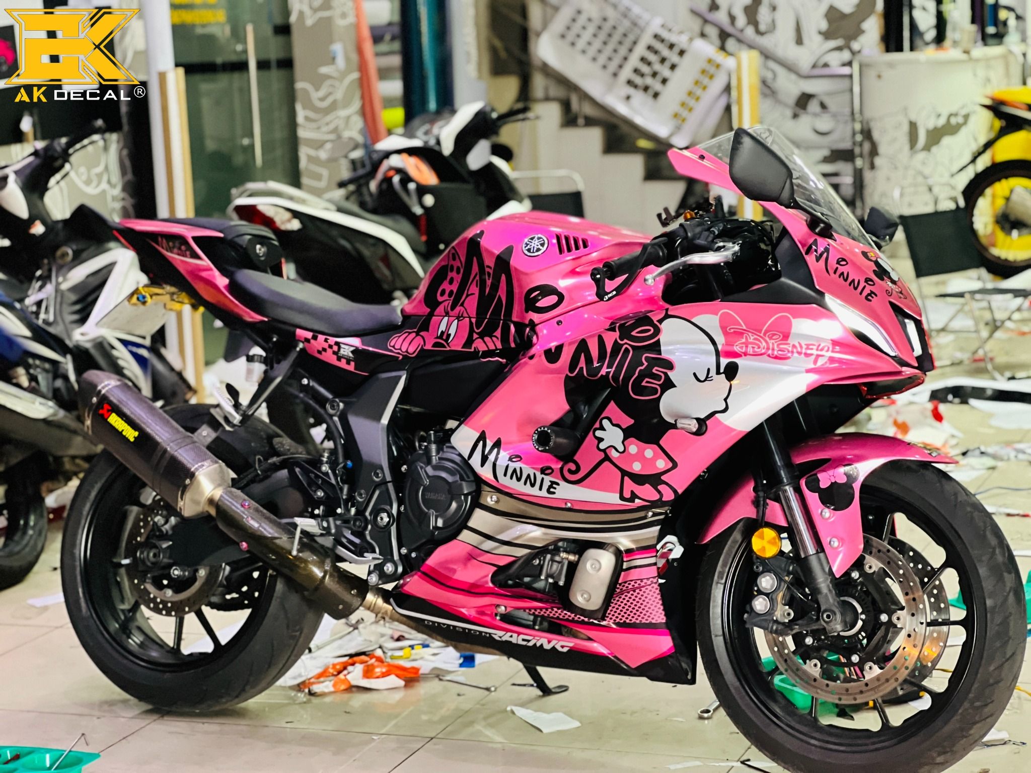 YAMAHA R7 - 01 – AK DECAL