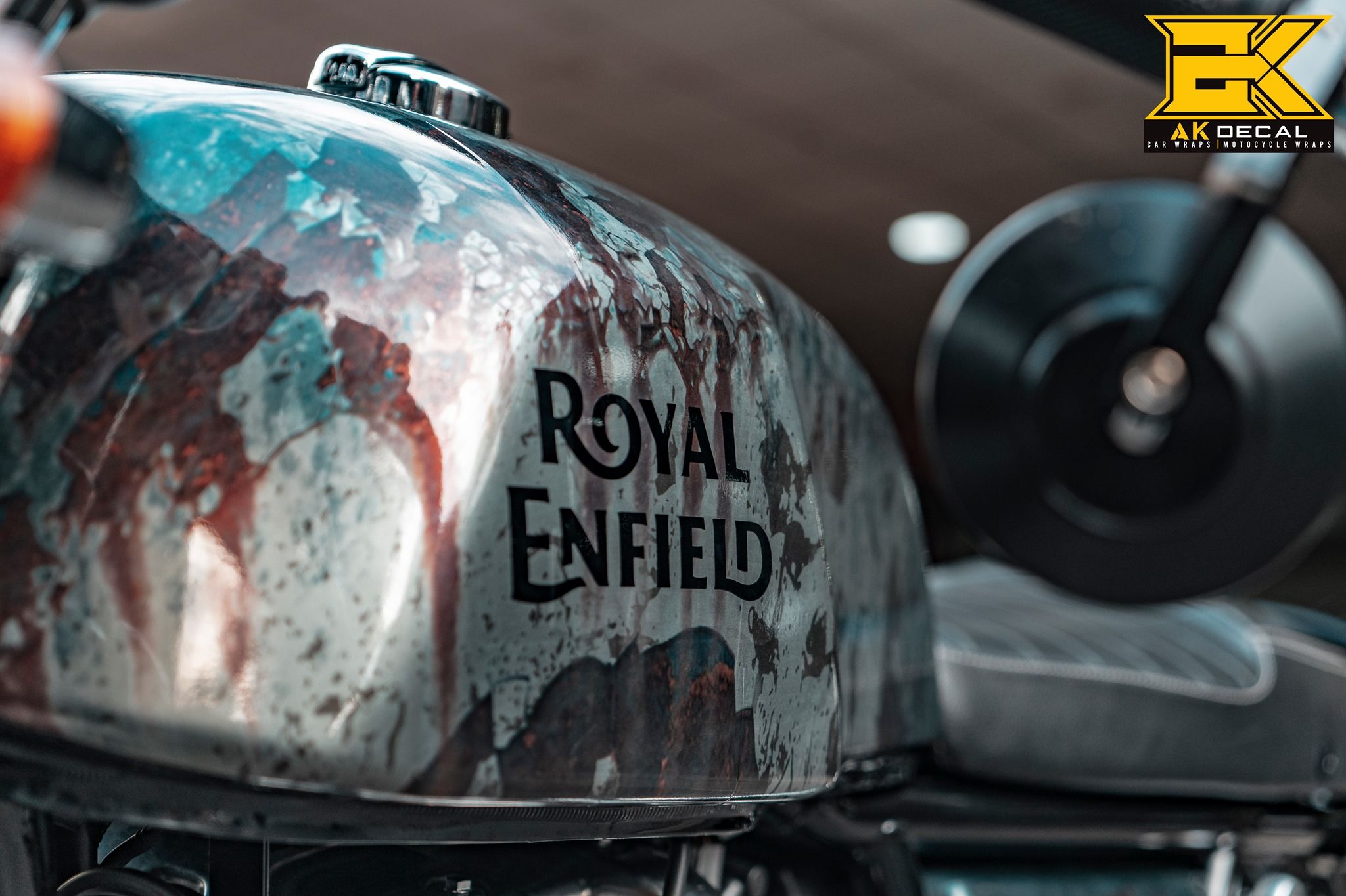 ROYAL ENFIELD CONTINENTAL GT 650 - 01 – AK DECAL