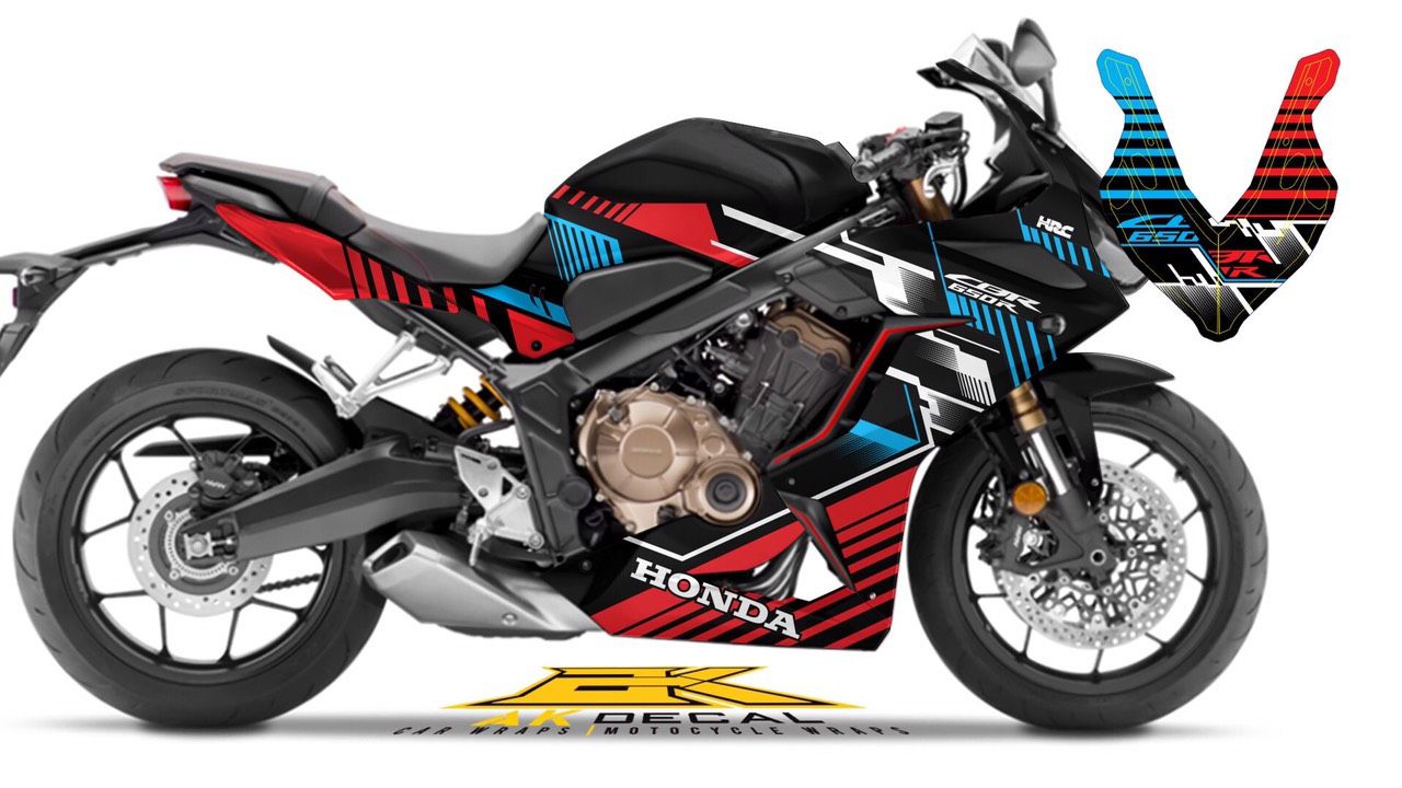 HONDA CBR 650R - DEMO 07 – AK DECAL