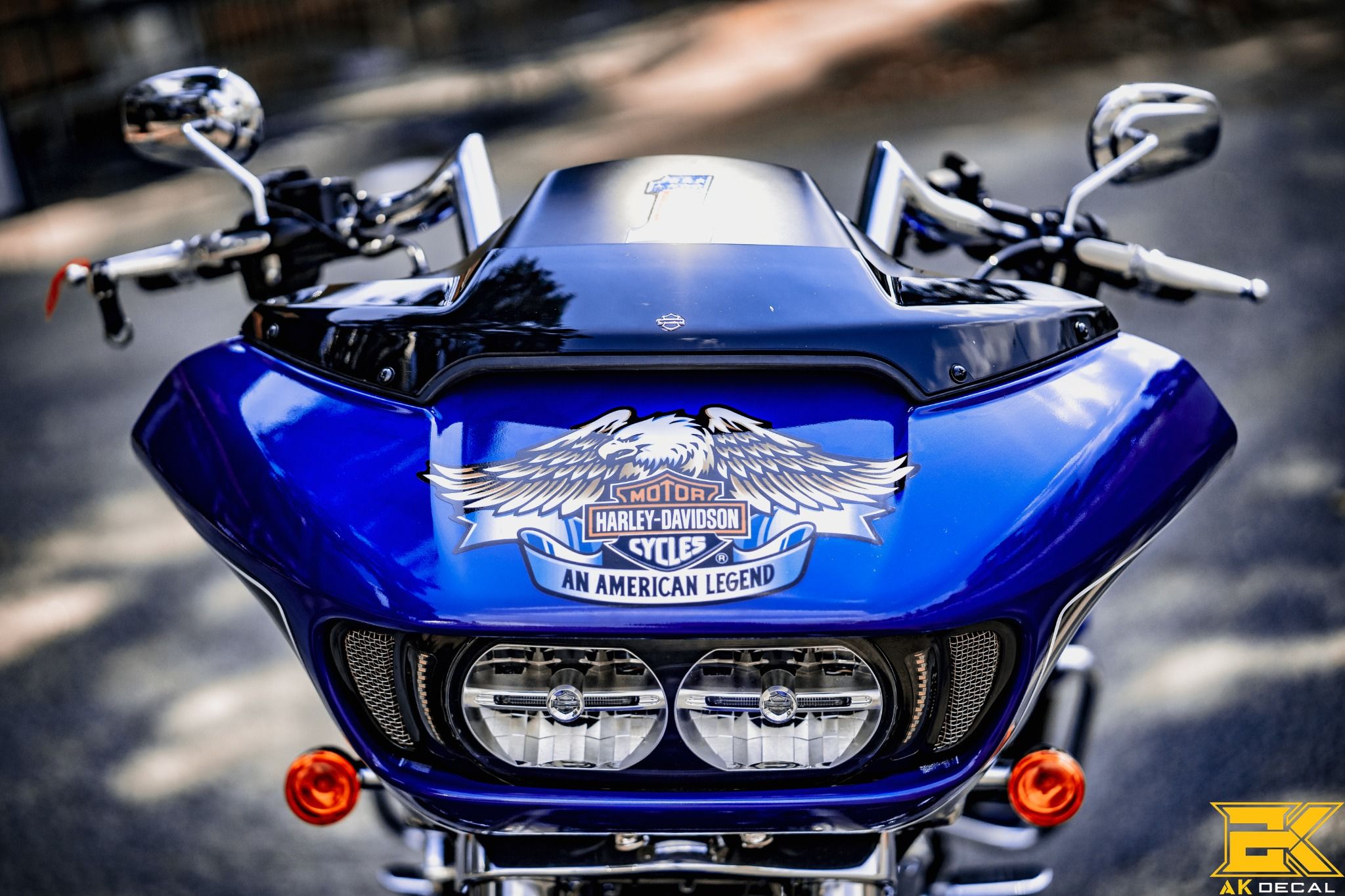HARLEY ROAD GLIDE – AK DECAL
