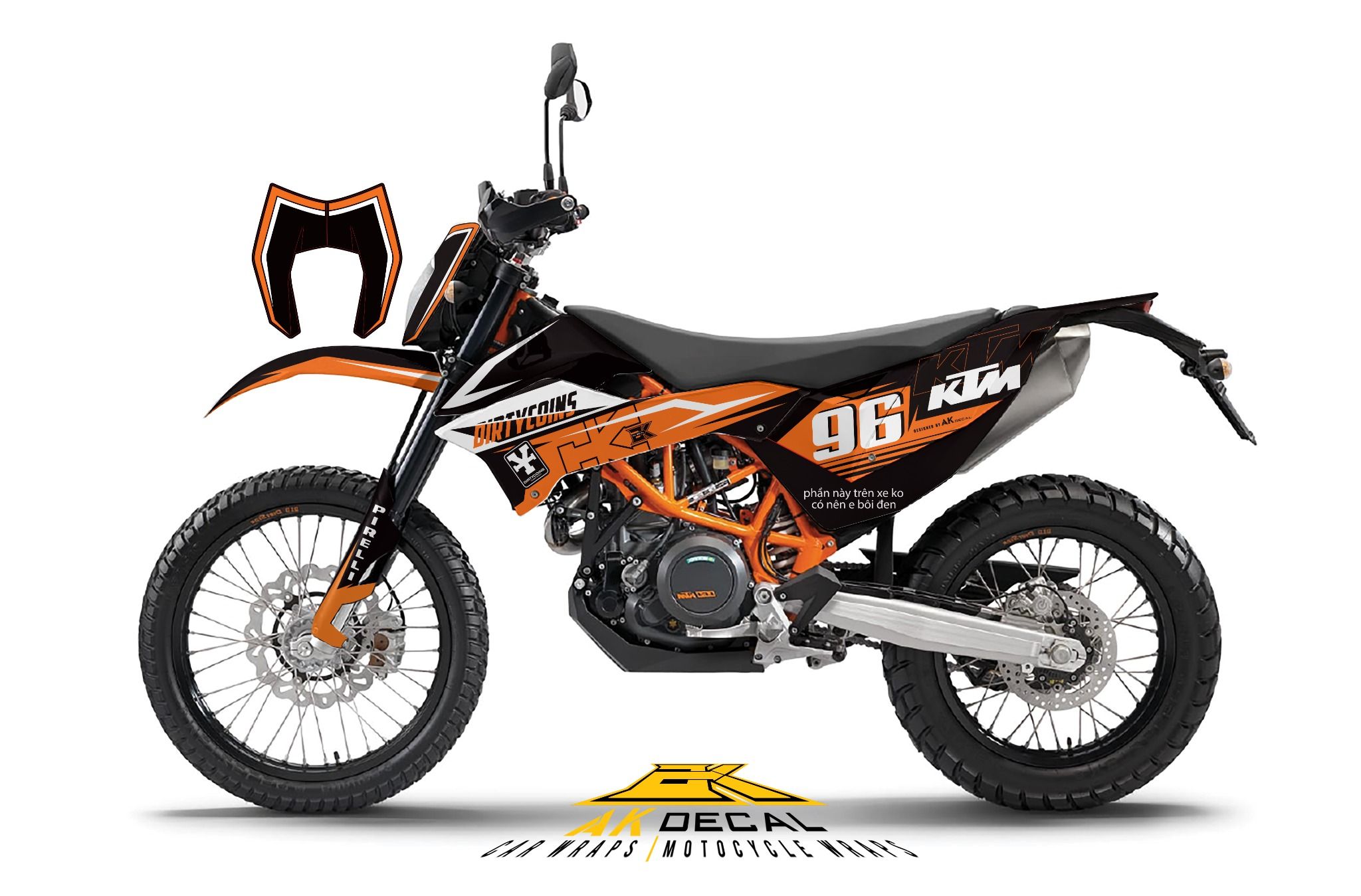 KTM 690 SMC - DEMO 03 – AK DECAL