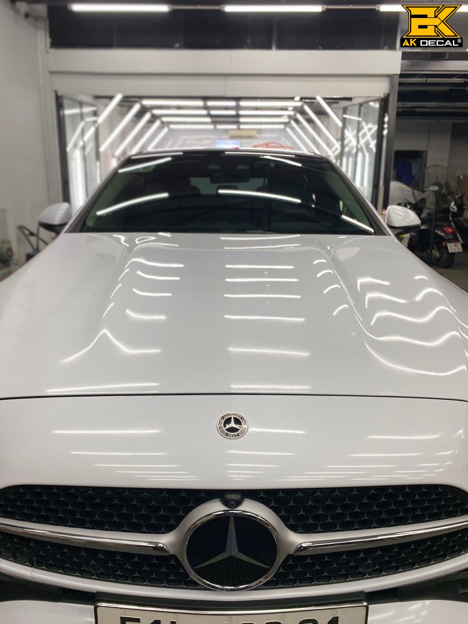 MERCEDES C300 - 09 WRAP WHITE – AK DECAL