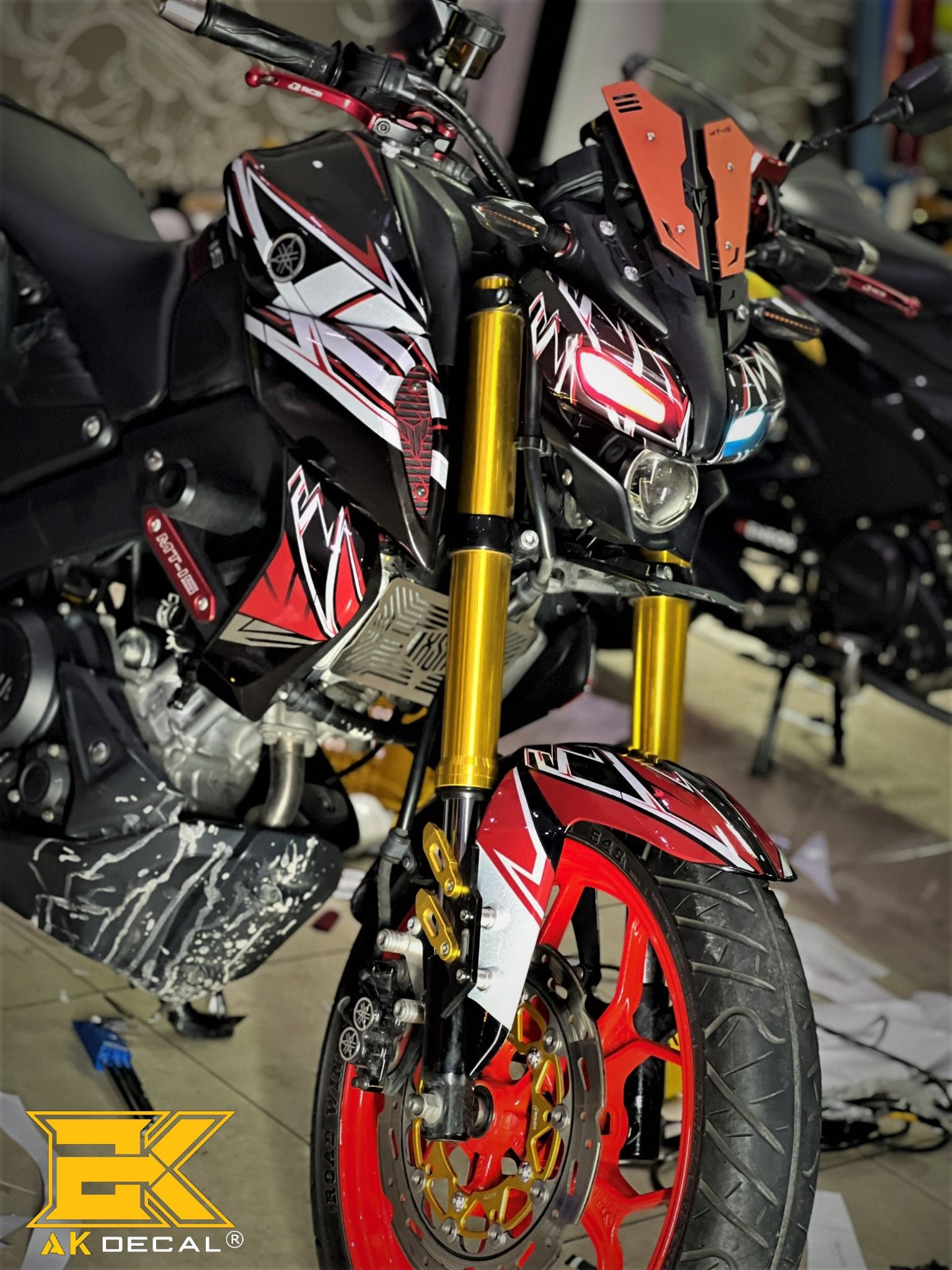 YAMAHA MT15 - 310822 – AK DECAL