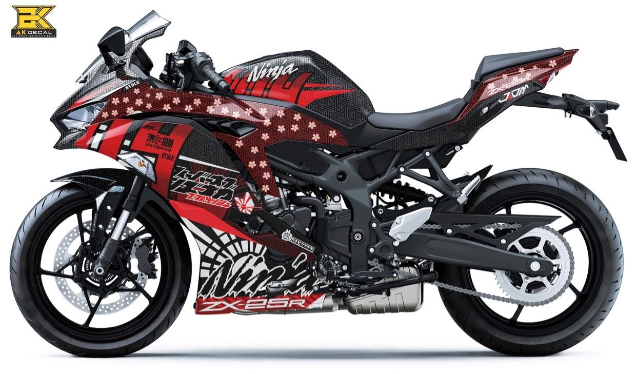 KAWASAKI ZX 25R - demo 01 – AK DECAL