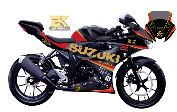 SUZUKI GSX R150 - DEMO 02 – AK DECAL