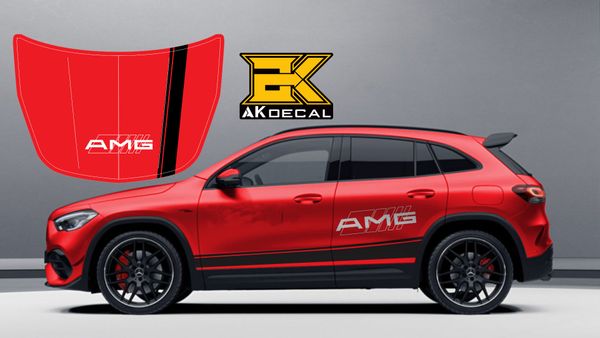 MERCEDES GLA 45 S - demo 02 – AK DECAL