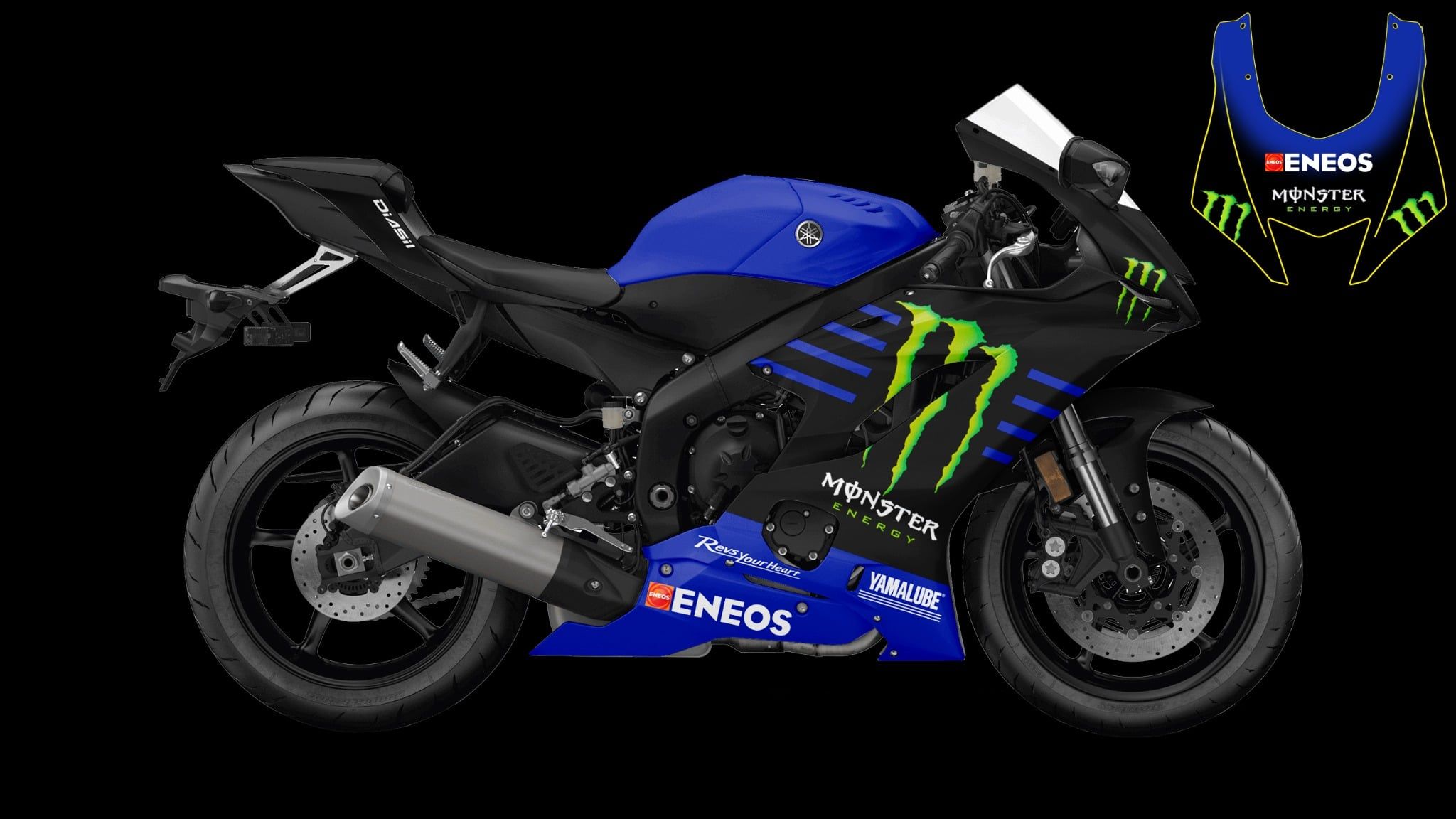 YAMAHA R6 - DEMO 03 – AK DECAL