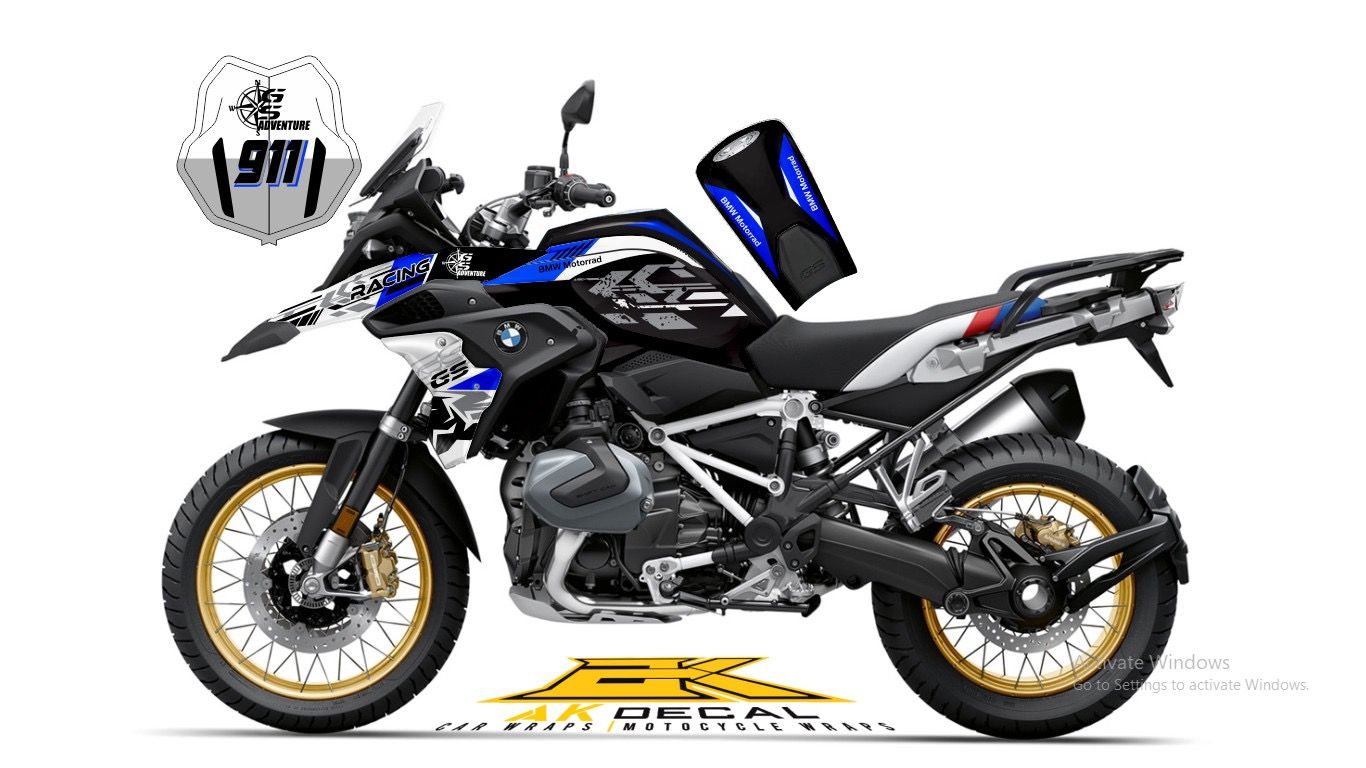 BMW R1250 GS - DEMO 04 – AK DECAL
