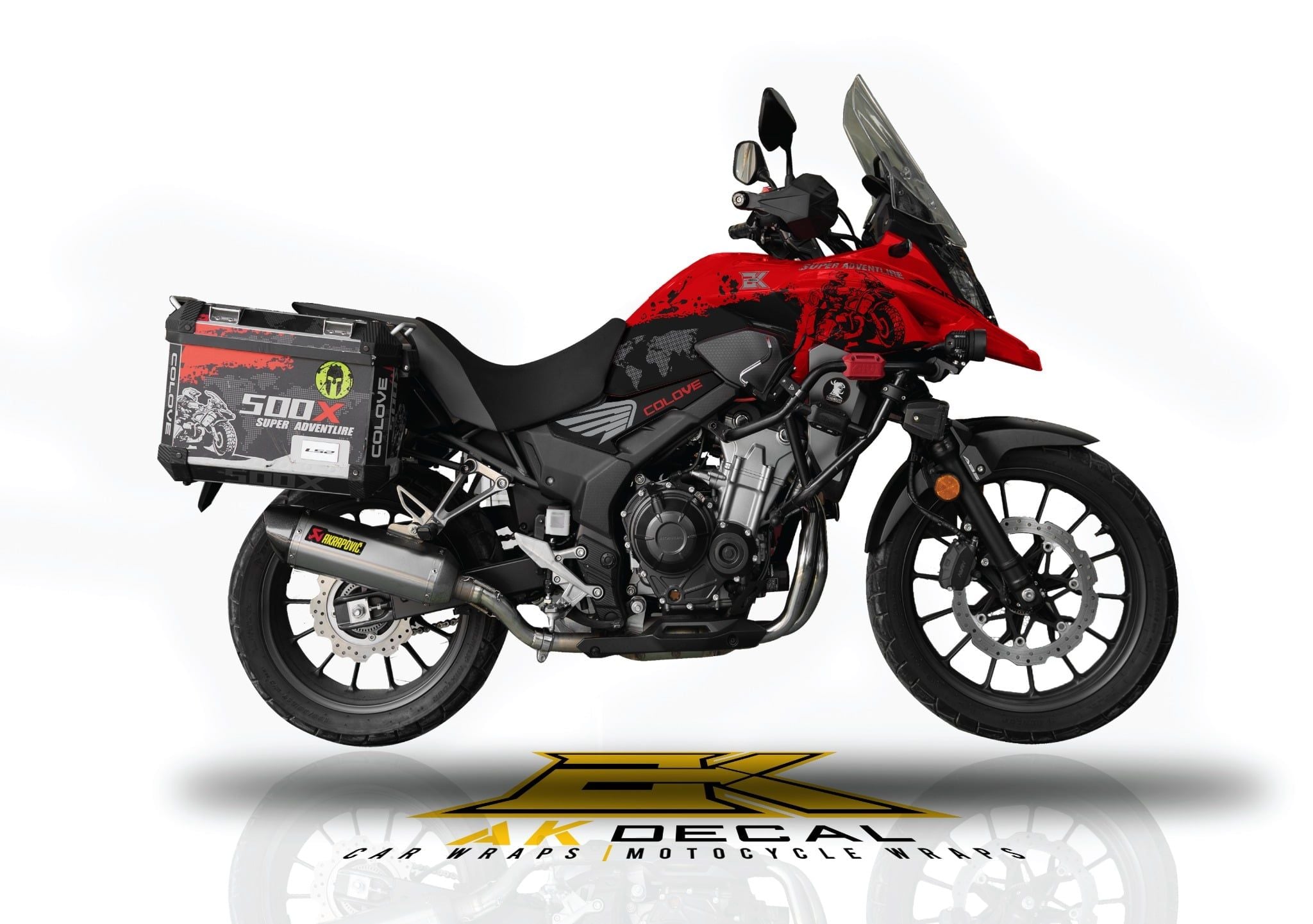HONDA CB 500X - DEMO 06 – AK DECAL