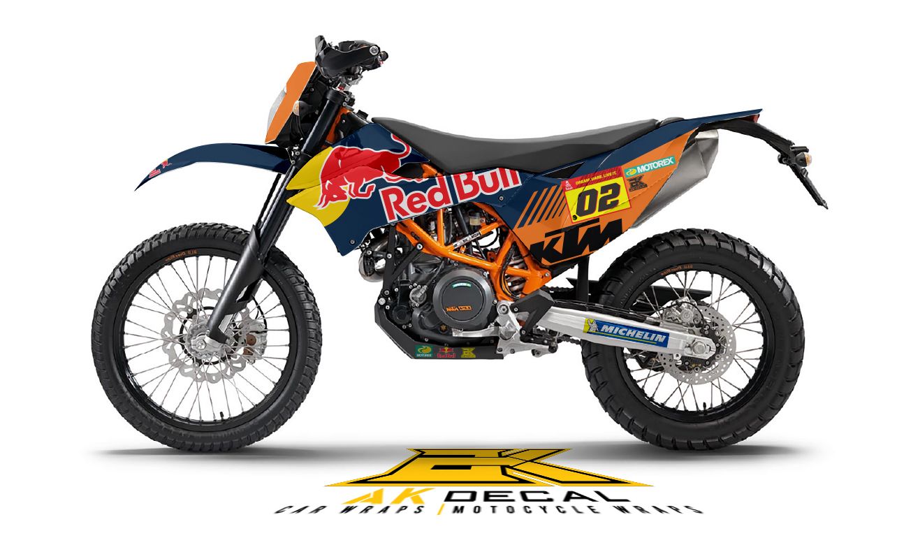KTM 690 ENDURO - DEMO 01 – AK DECAL