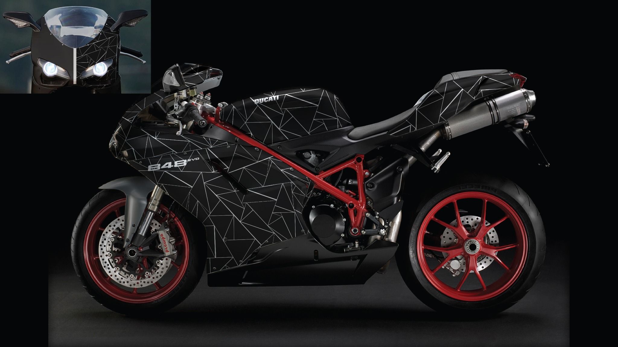 DUCATI PANIGALE 848 EVO - DEMO 02 – AK DECAL