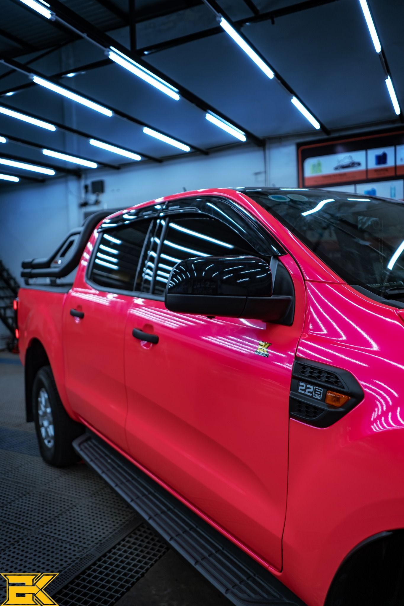 FORD RANGER - 240223 WRAP PINK – AK DECAL