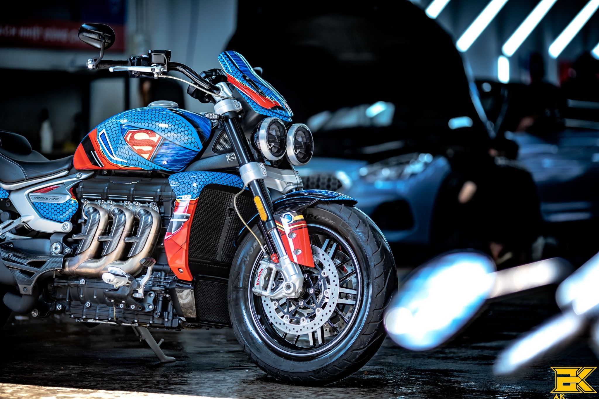 TRIUMPH ROCKET - 3GT - 070323 – AK DECAL