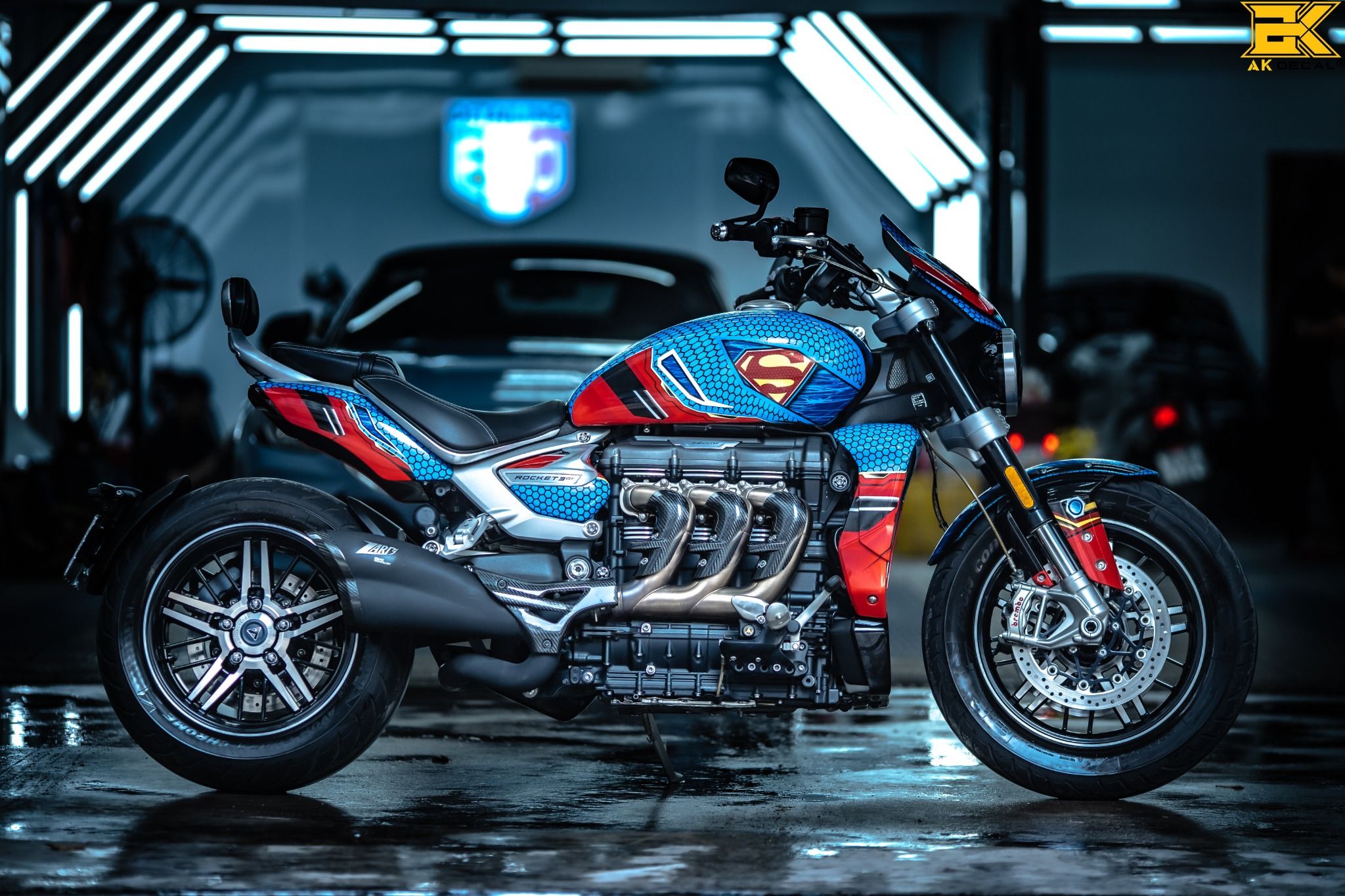 TRIUMPH ROCKET - 3GT - 070323 – AK DECAL