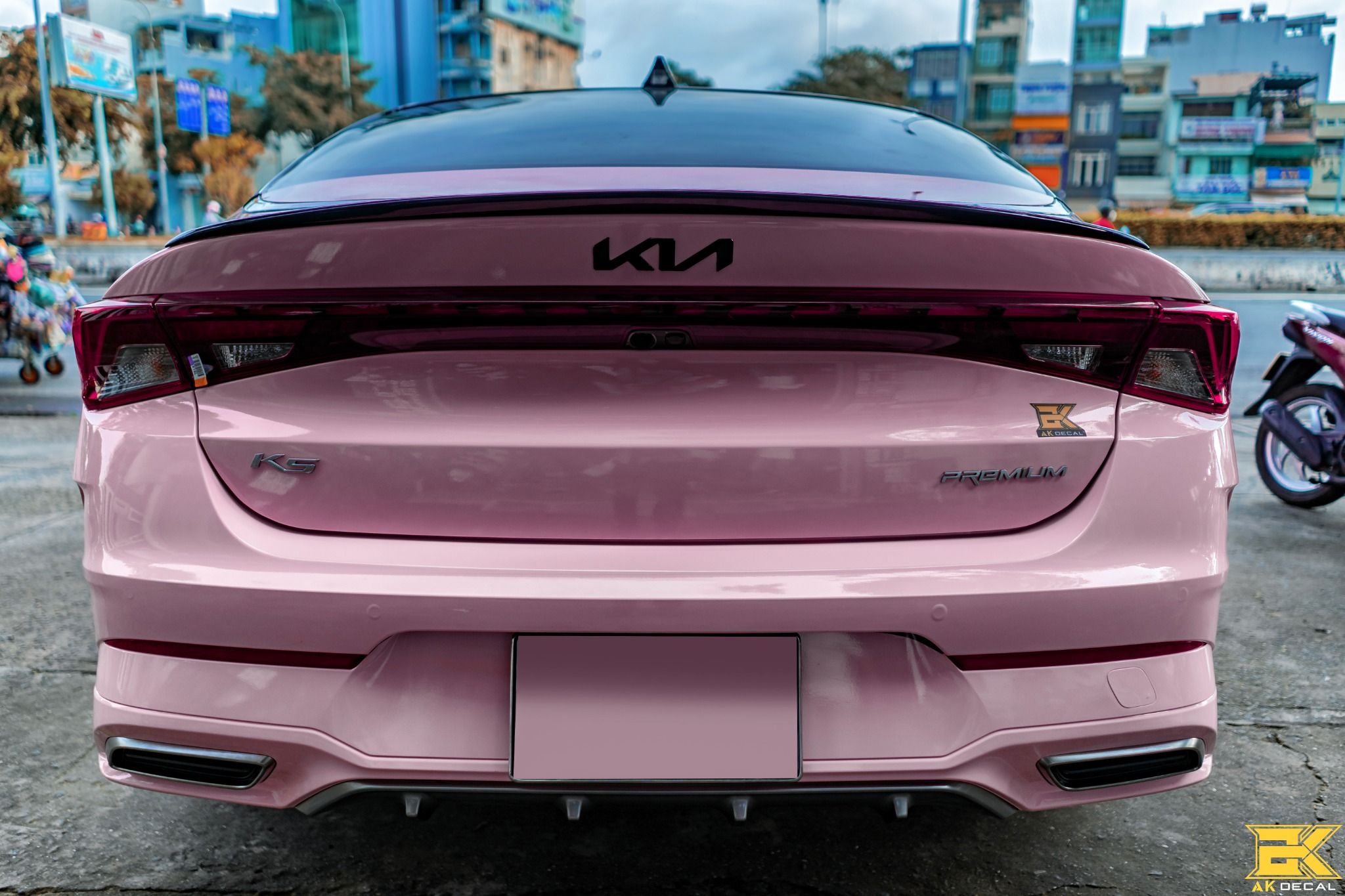 KIA K5 - 100722 WRAP PINK – AK DECAL