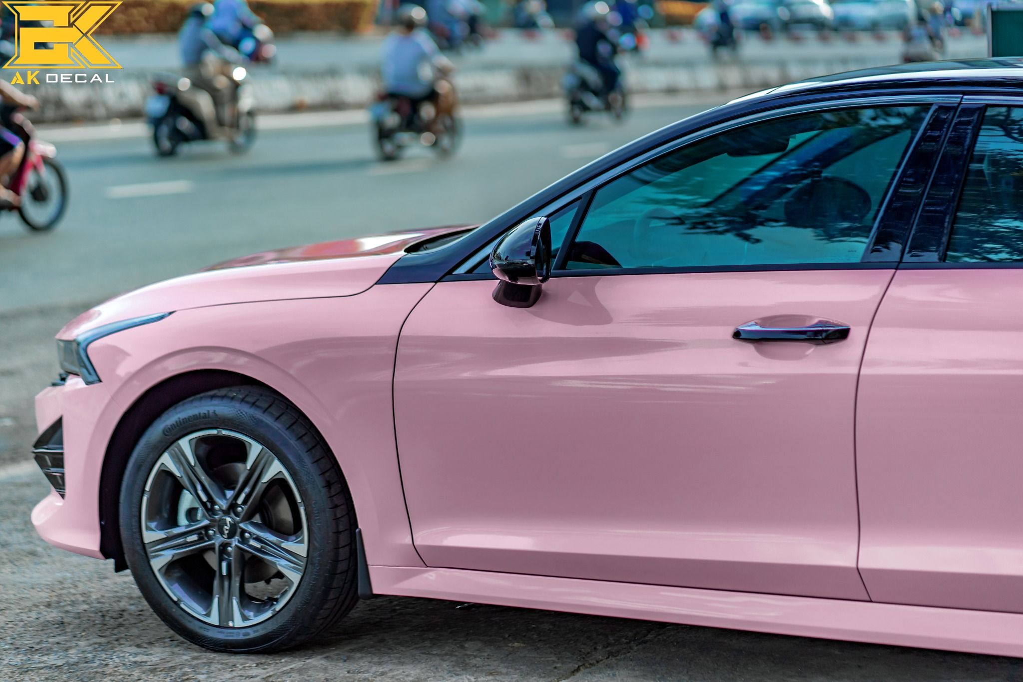 KIA K5 - 100722 WRAP PINK – AK DECAL