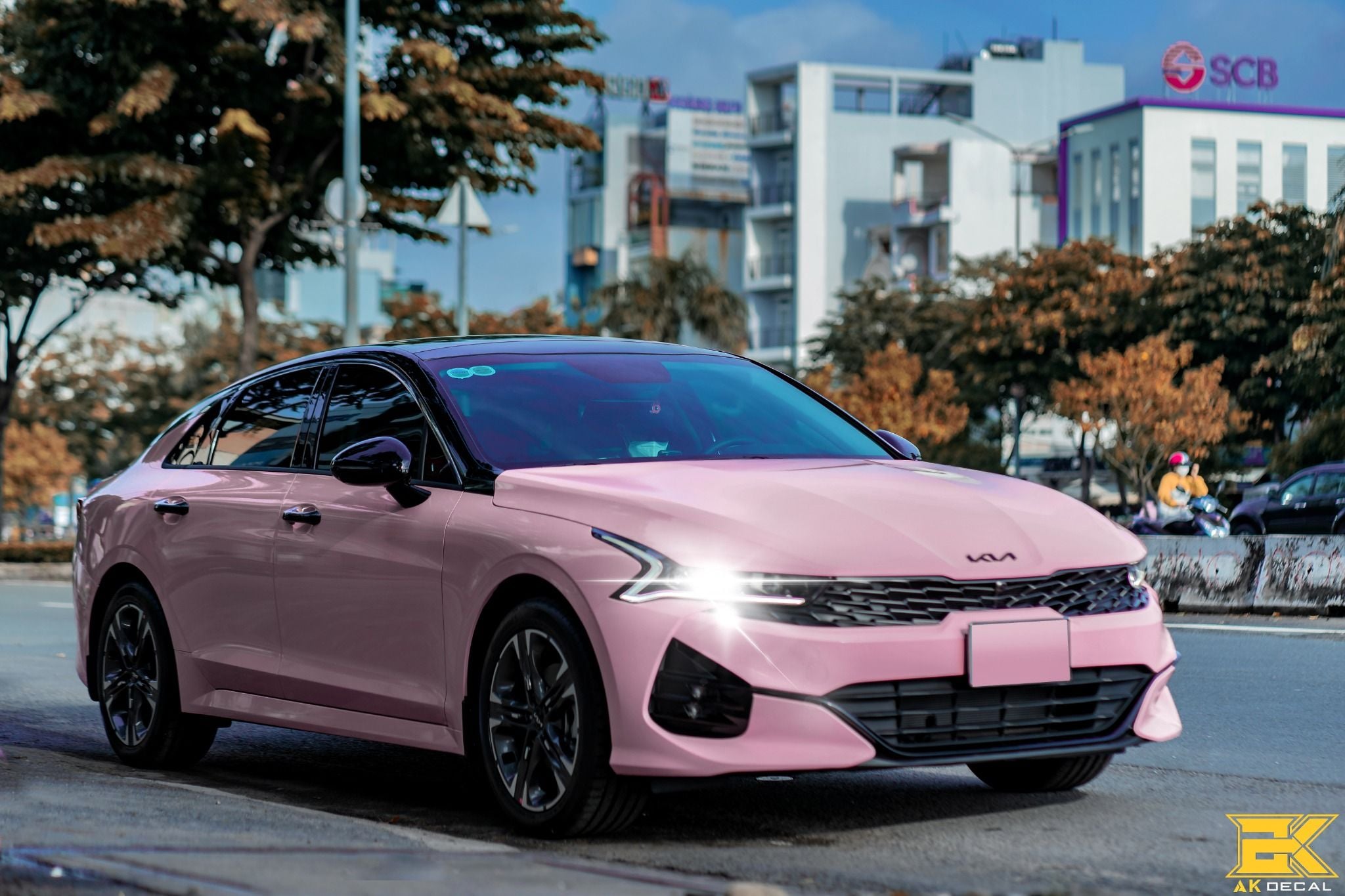 KIA K5 - 100722 WRAP PINK – AK DECAL