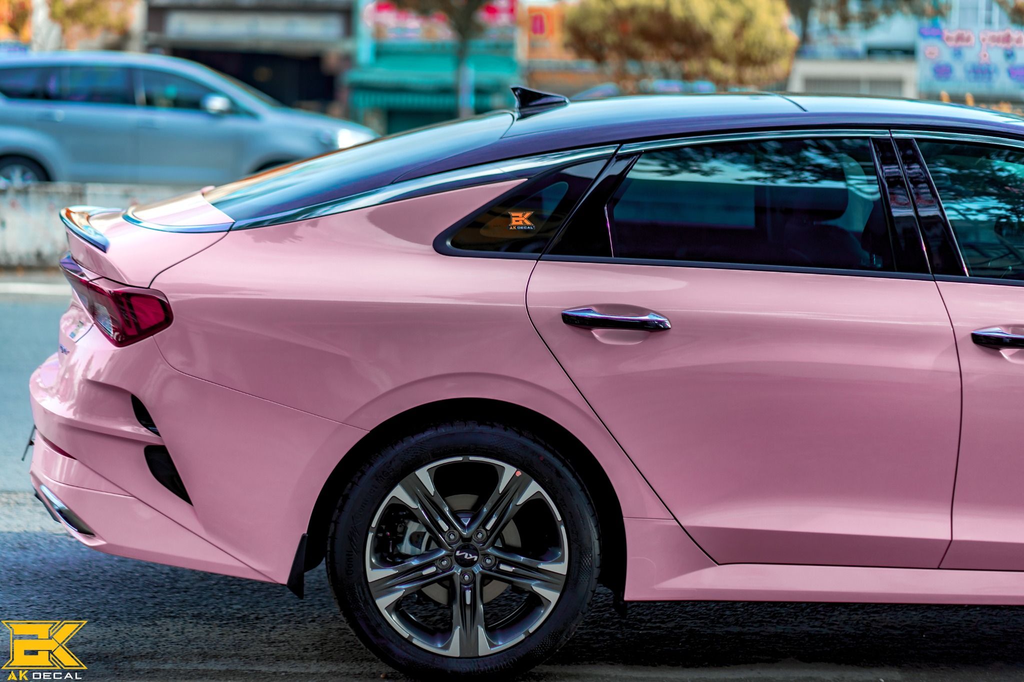 KIA K5 - 100722 WRAP PINK – AK DECAL