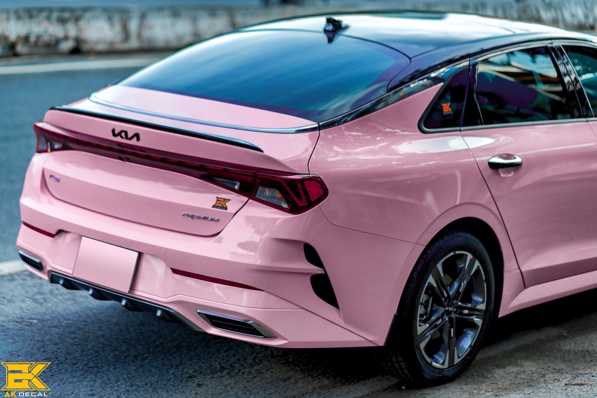KIA K5 - 100722 WRAP PINK – AK DECAL