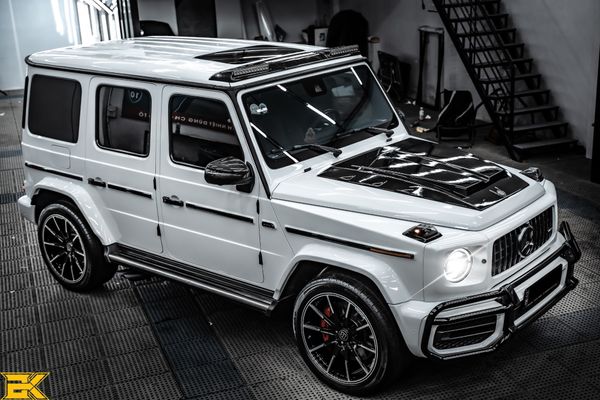 MERCEDES G63 - 01 WRAP WHITE – AK DECAL