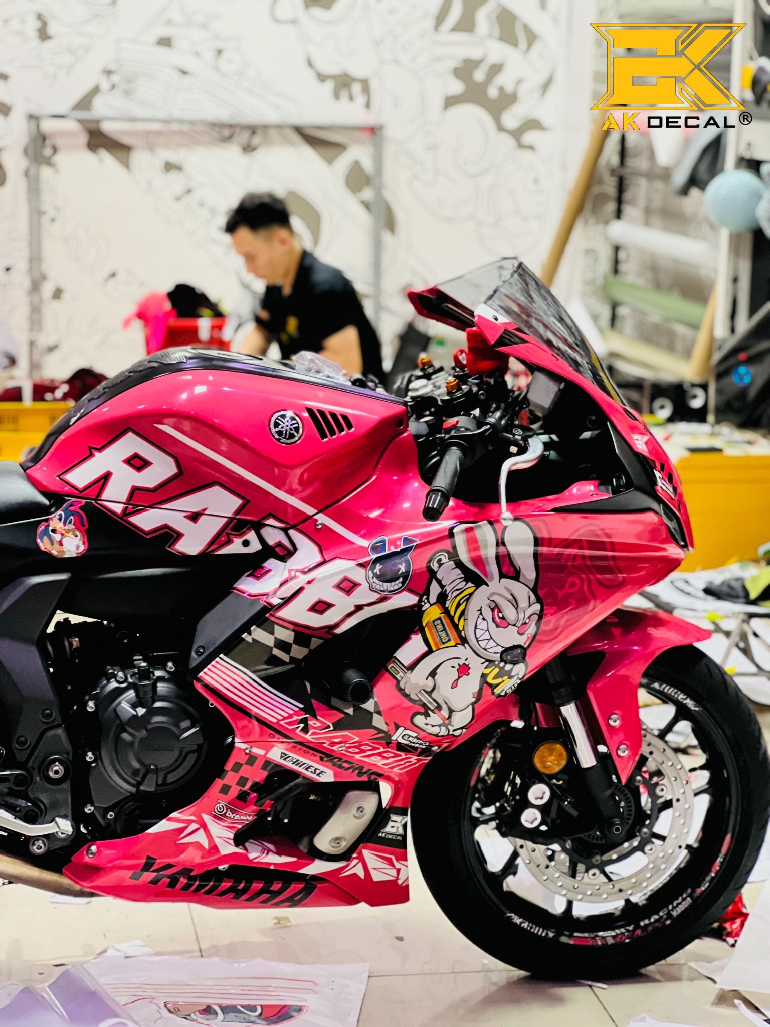 YAMAHA R7 - 290822 – AK DECAL