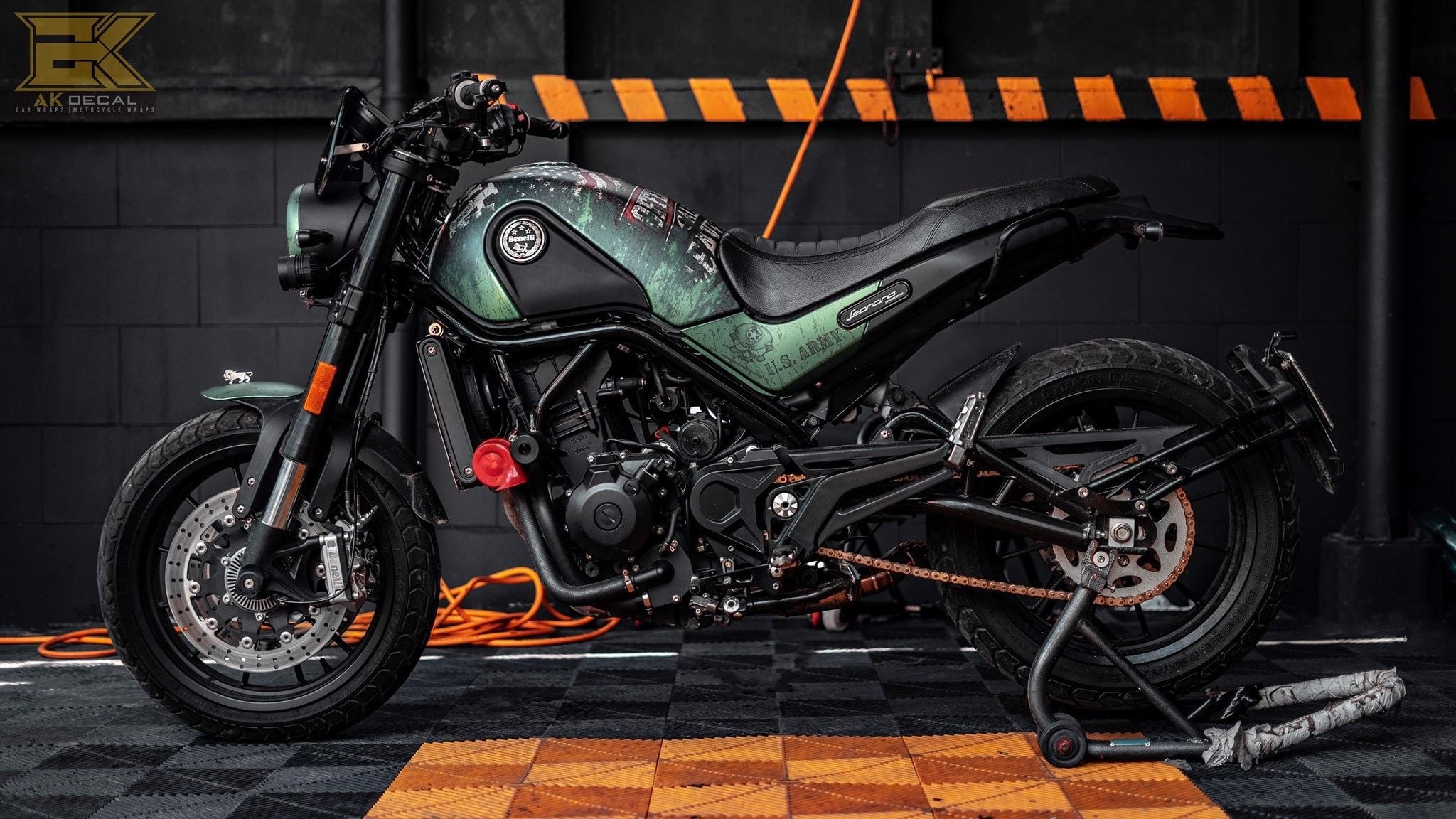 BENELLI LEONCINO 500 - 001 – AK DECAL