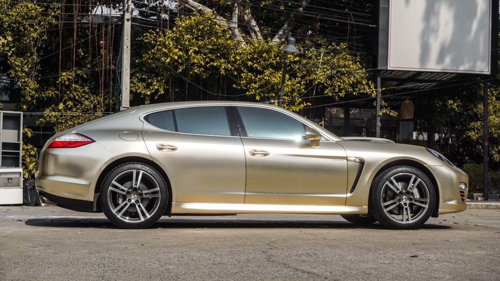 VÀNG CÁT - Porsche Panamera – AK DECAL