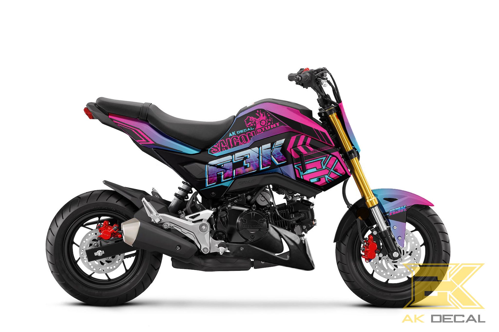 HONDA MSX - DEMO 01 – AK DECAL