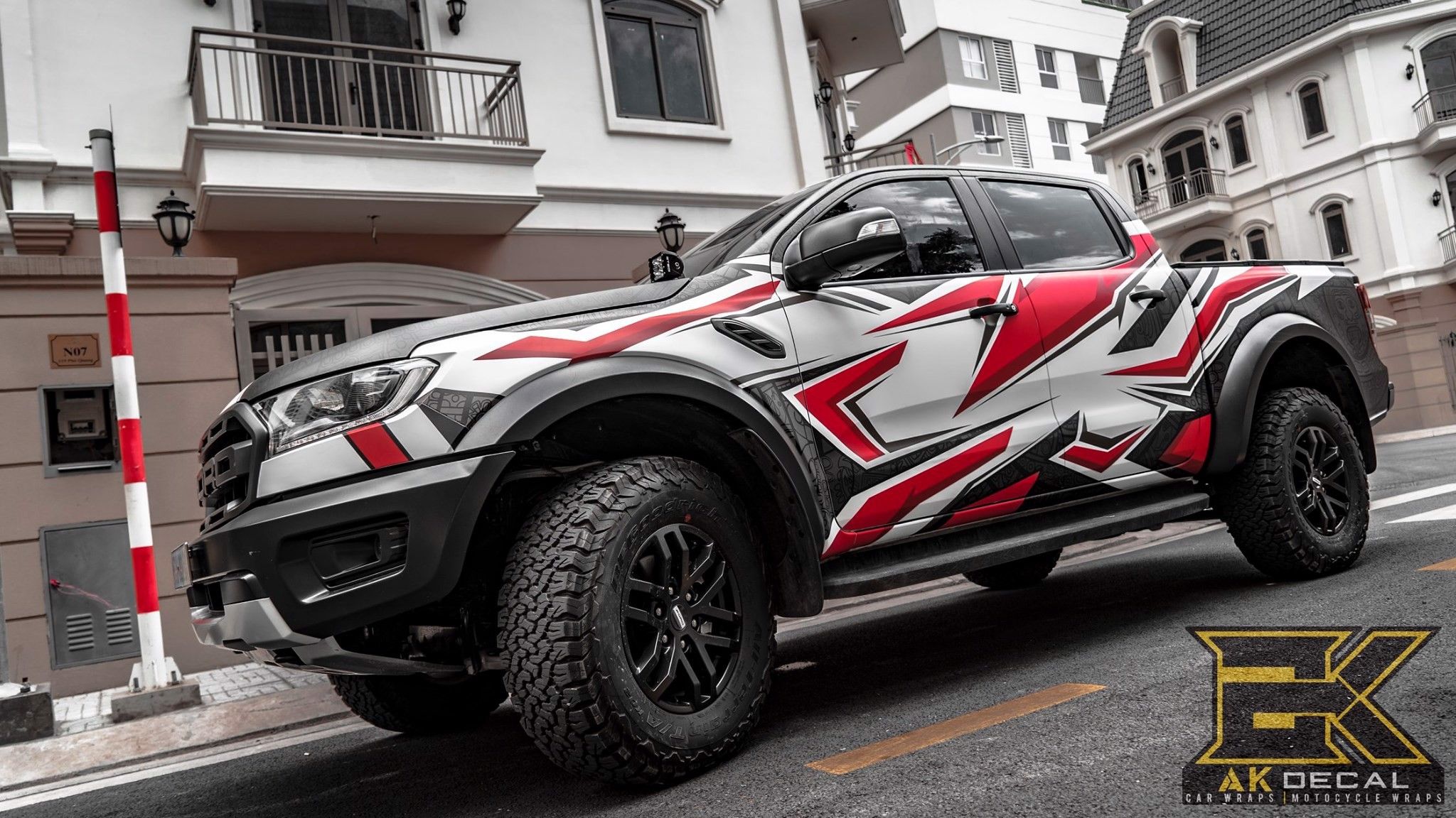 FORD RAPTOR - 001 – AK DECAL