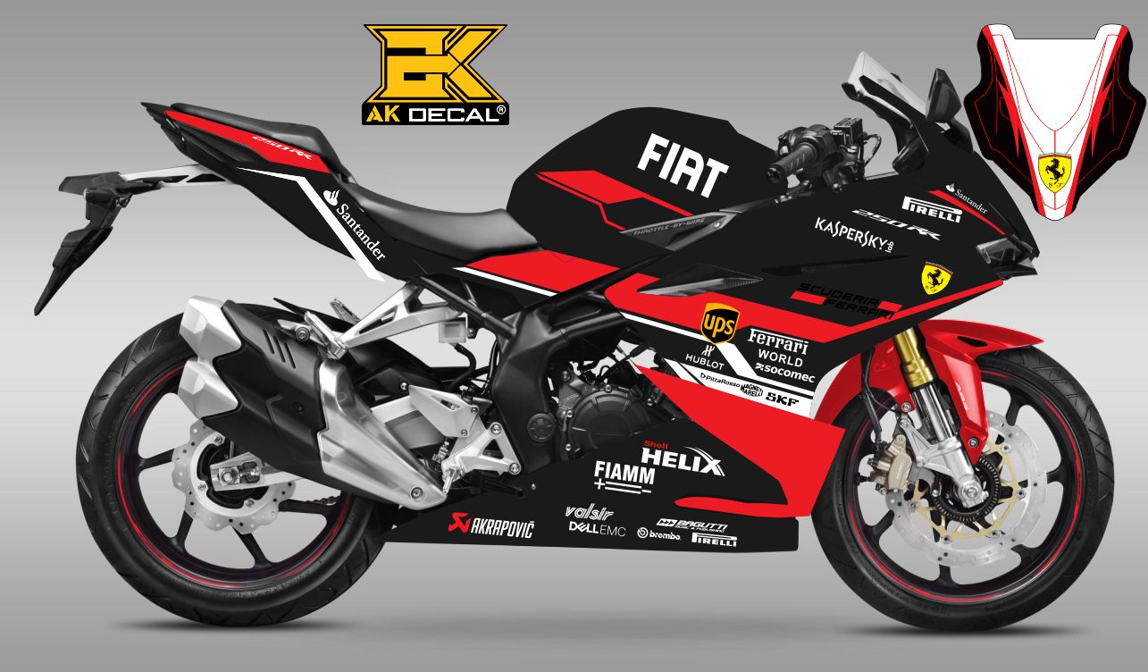 YAMAHA R15 - DEMO 11 – AK DECAL