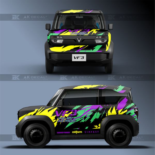 VINFAST VF3 - 6224 – AK DECAL