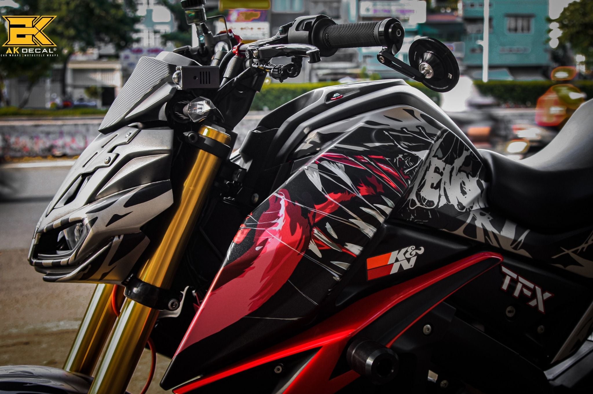 YAMAHA TFX – AK DECAL