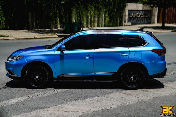Mitsubishi Outlander - 01 WRAP BLUE – AK DECAL