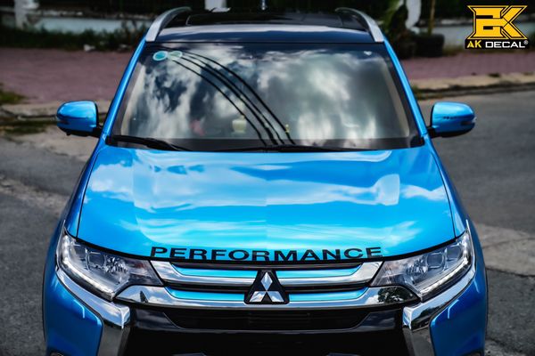 Mitsubishi Outlander - 01 WRAP BLUE – AK DECAL