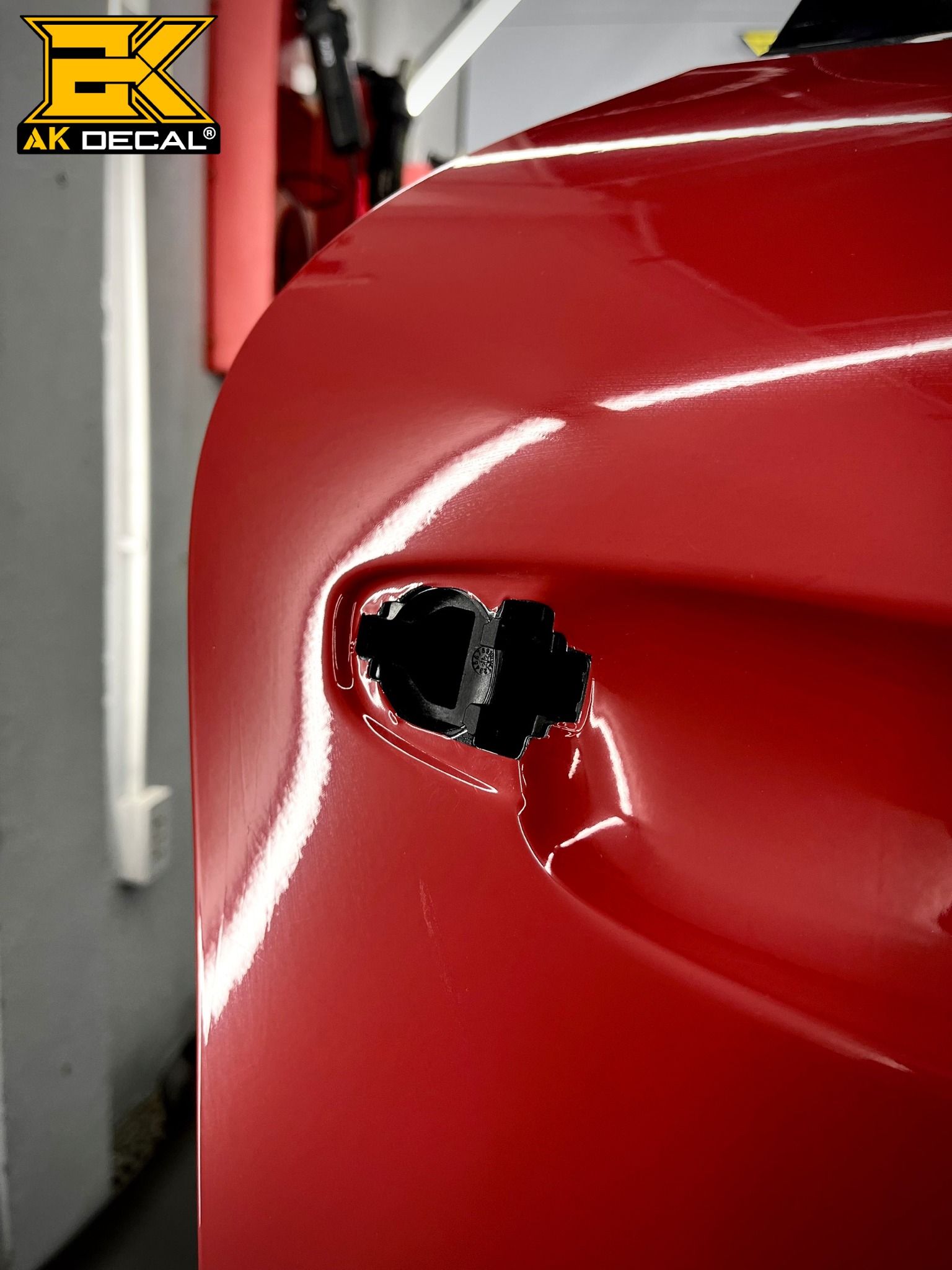 PORSCHE MACAN - 02 WRAP RED – AK DECAL