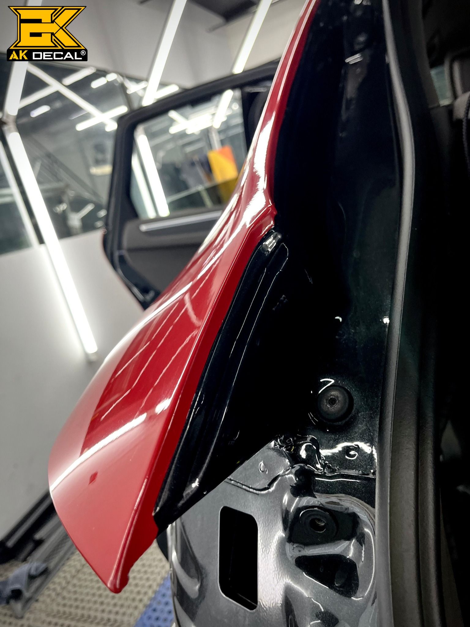 PORSCHE MACAN - 02 WRAP RED – AK DECAL