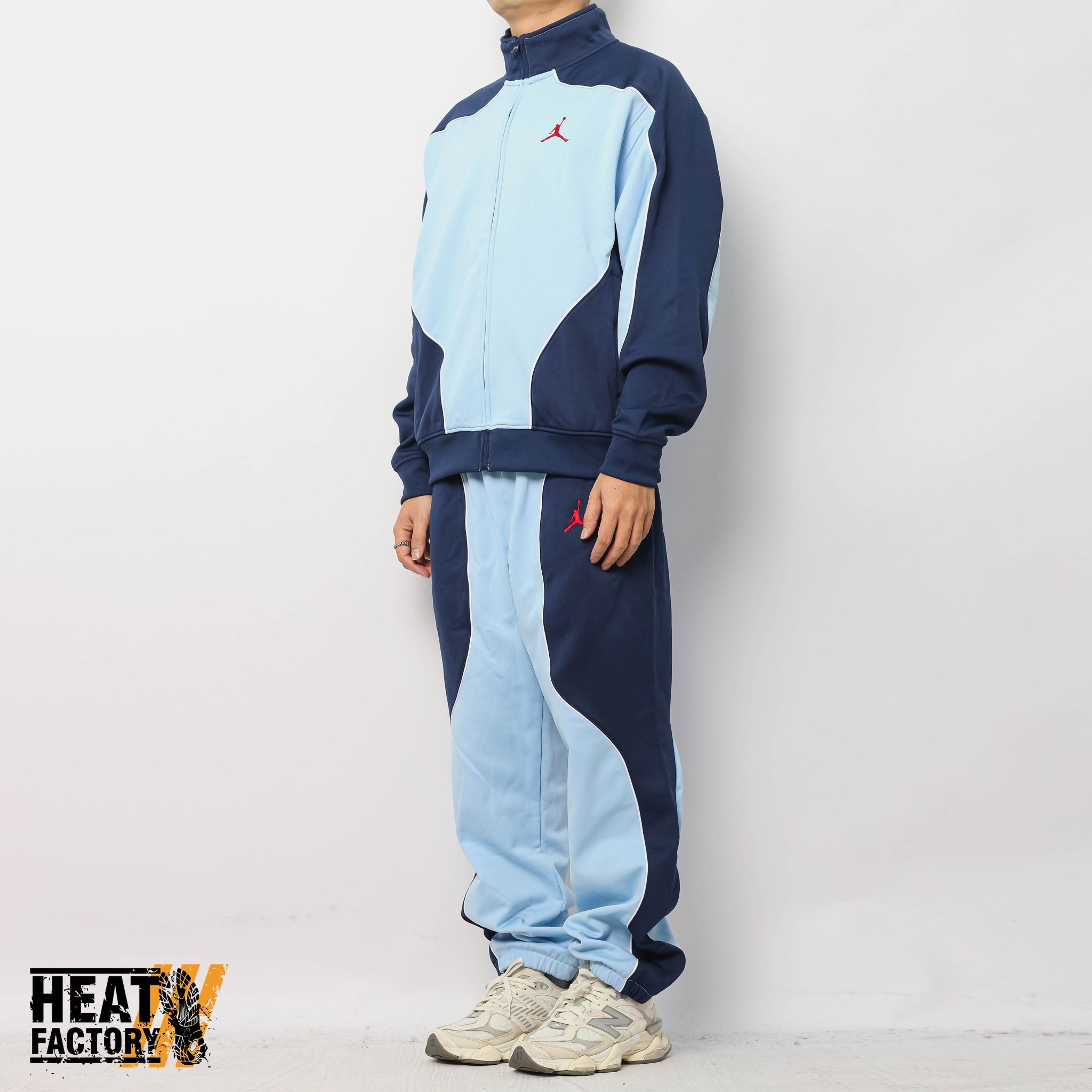 Supreme Jordan Tricot Track Jacket (Light Blue) – Heat Factory Supreme Jordan Tricot Track Jacket (Light Blue) – Heat Factory
