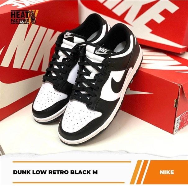 Nike Dunk Low Retro Black – Heat Factory