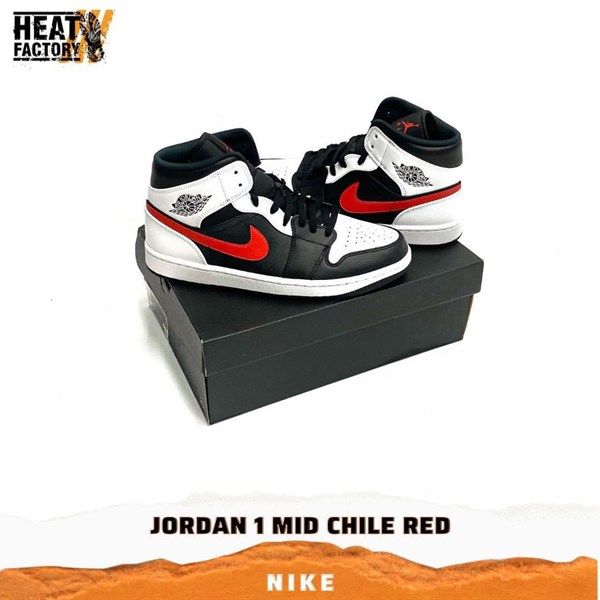 Jordan 1 Mid Chile Red – Heat Factory