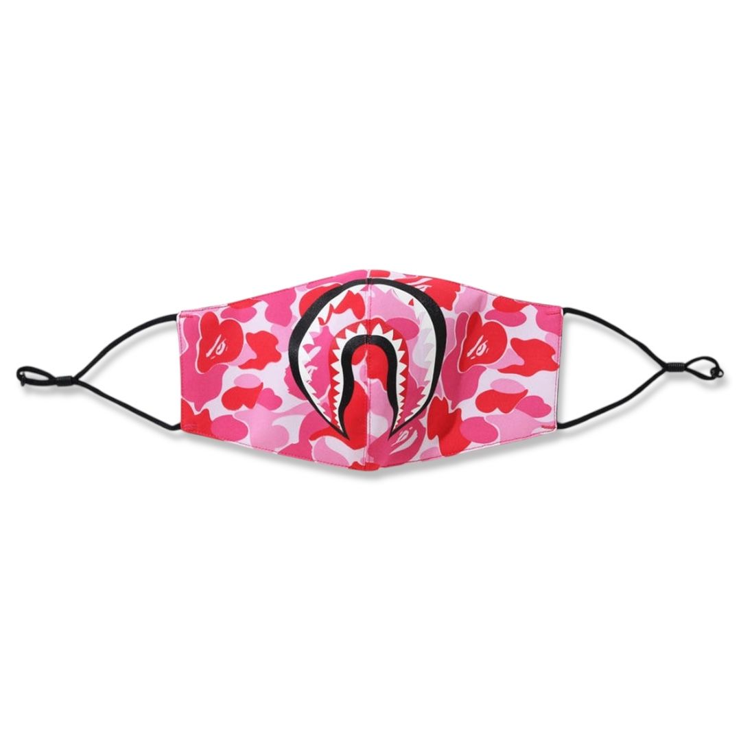 Bape ABC Camo Shark Mask (Pink) – Heat Factory