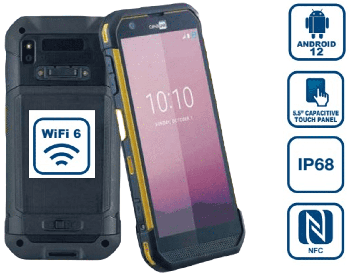 Máy kiểm kho CipherLab RS36-Hiệu suất cao, chính xác và tính di động