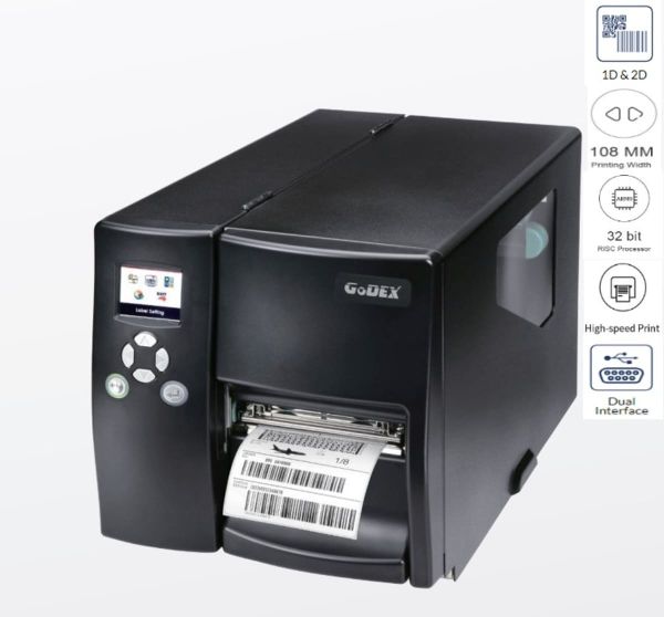 Máy in mã vạch GoDEX EZ2250i- In tem nhãn mã vạch chính hãng